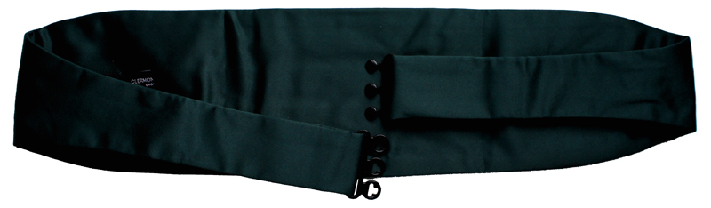 Black Cummerbund & Bow Tie Set - £12 | Clermont Direct