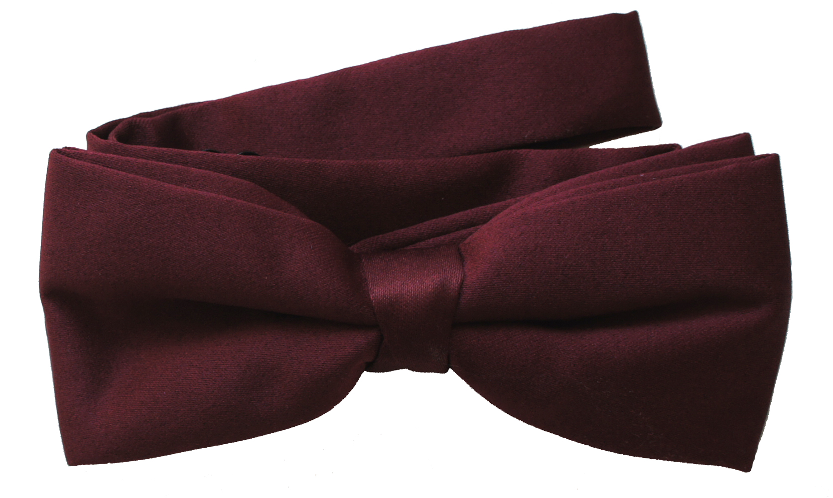 Burgundy Pre-Tied Bow Tie - £5 | Clermont Direct