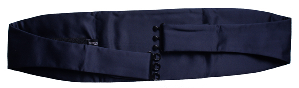 Navy Blue Cummerbund & Bow Tie Set - £12 | Clermont Direct