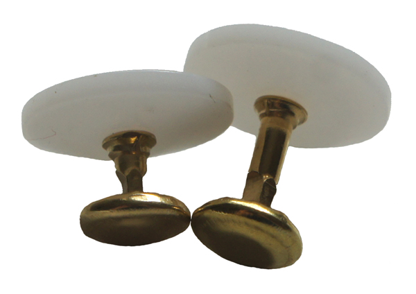 Set of 2 detachable collar studs - £7.50 | Clermont Direct