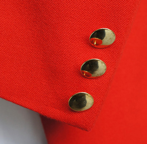 FOR HIRE - Red Toastmaster Coat - £59 | Clermont Direct